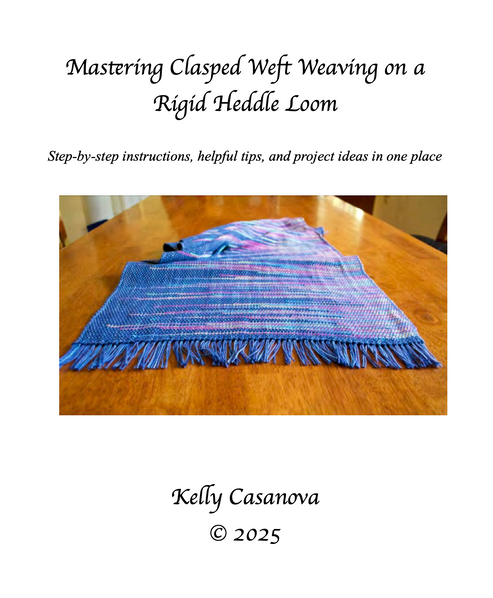 Mastering Clasped Weft Weaving on a Rigid Heddle Loom Digital Download ...