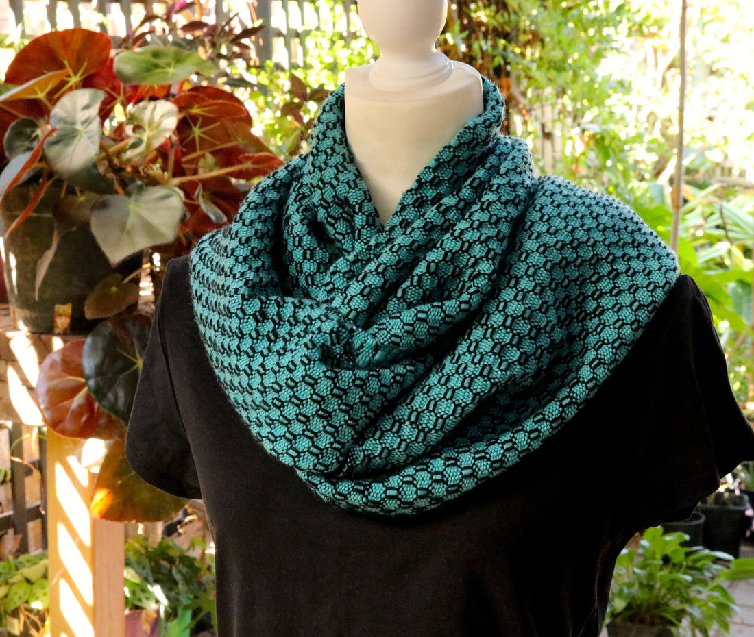 Rigid heddle weaving pattern, The Jewel Cowl, PDF digital download, ha ...