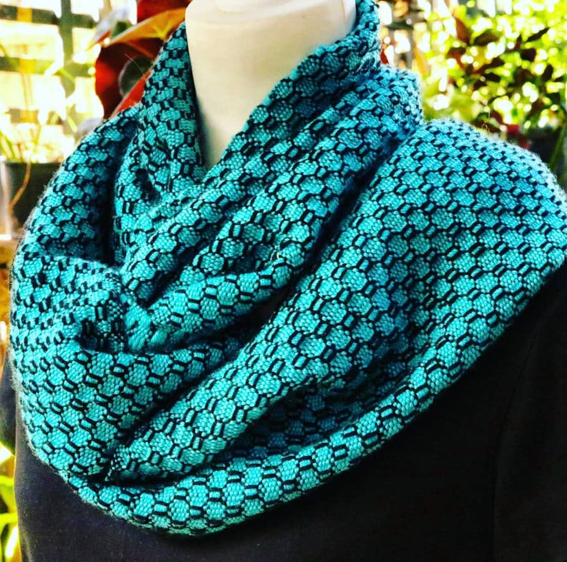 Rigid heddle weaving pattern, The Jewel Cowl, PDF digital download, ha ...